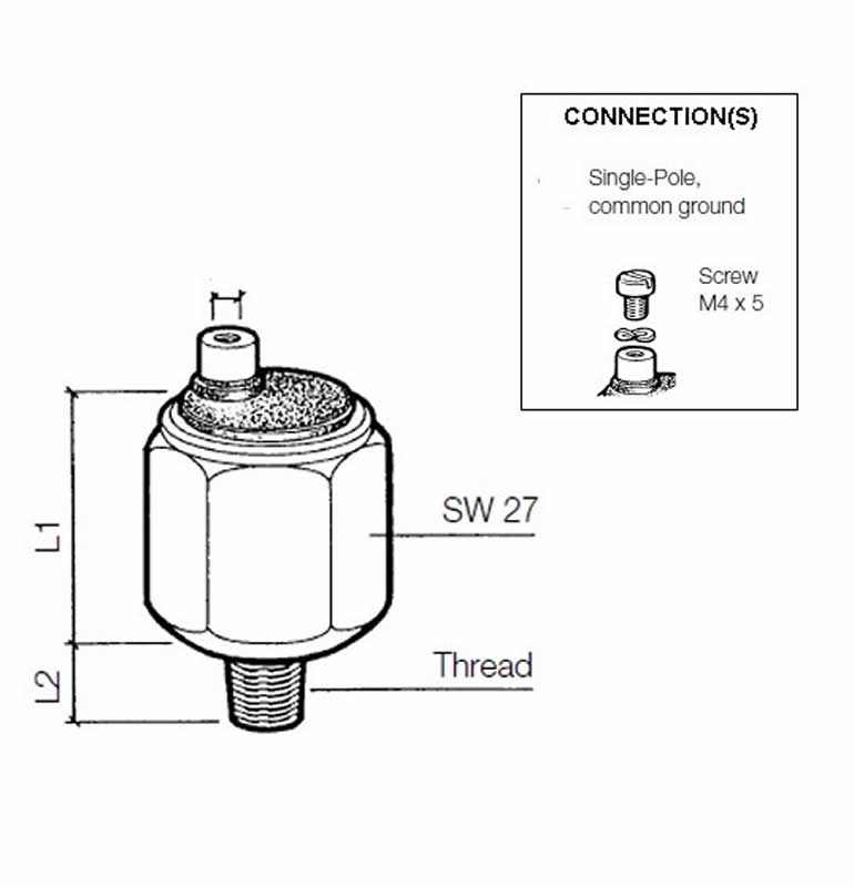VDO Switches and Senders, VDO Pressure Switches, VDO Temperature ...